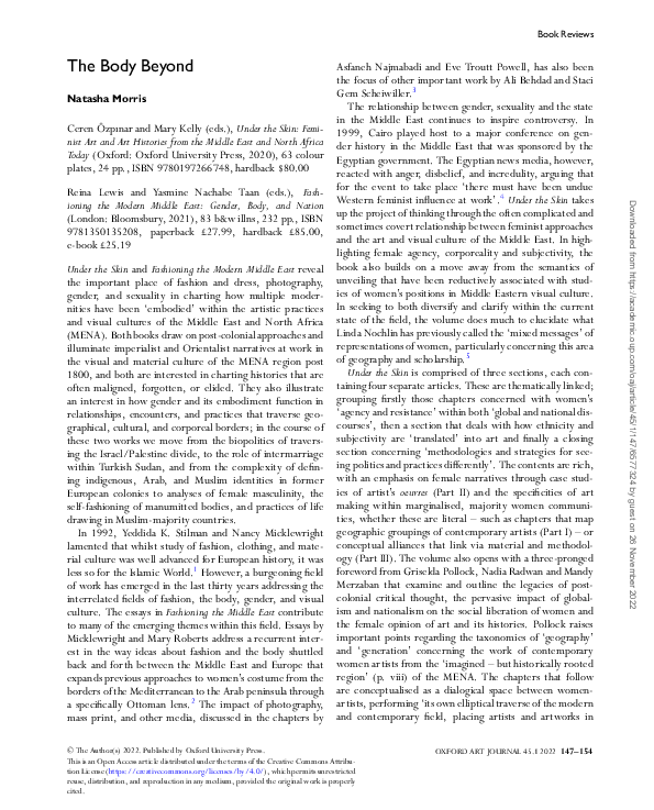 (PDF) The Body Beyond