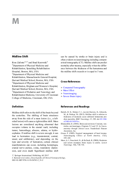 (PDF) Midline Shift