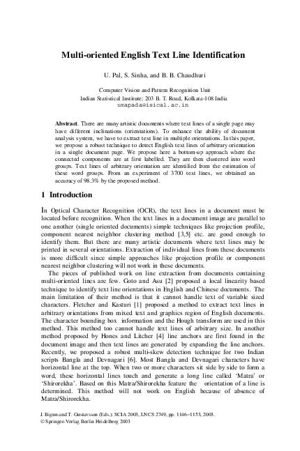 (PDF) Multi-oriented English Text Line Identification (PDF) Multi-oriented English Text Line Identification