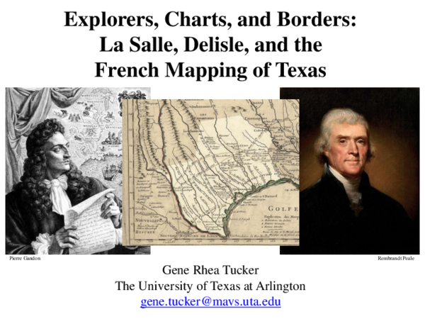 (PDF) Explorers, Charts, and Borders: La Salle, Delisle, and the French ...