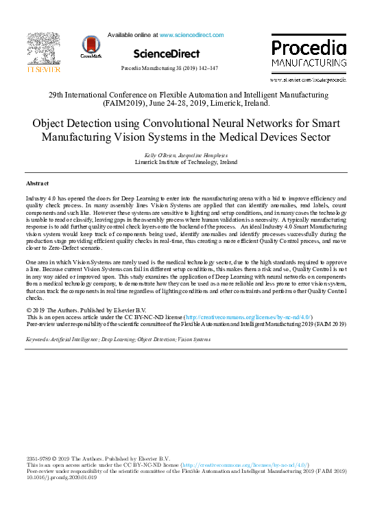 (PDF) Object Detection Using Convolutional Neural Networks in a Coarse-to-Fine Manner