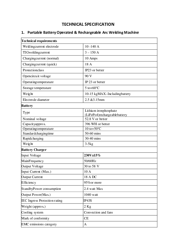 (PDF) Technical Specification