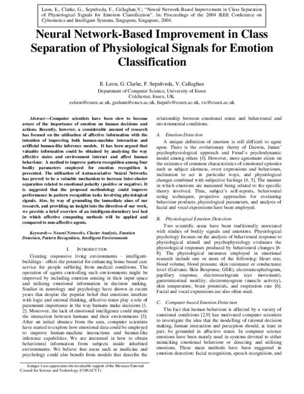 (PDF) Neural network-based improvement in class separation of ...