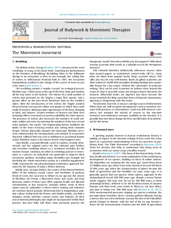 (PDF) The Movement movement