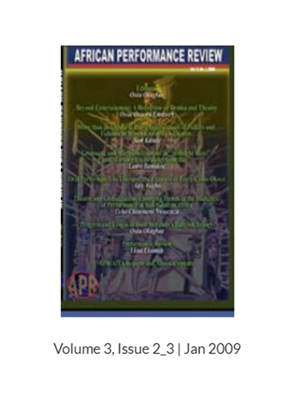 (PDF) Dramatising development, not post-colonialism : the Femi Osofisan ...