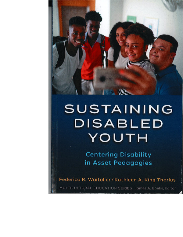 (PDF) Disability and Asset Pedagogies: An Introduction to the Book