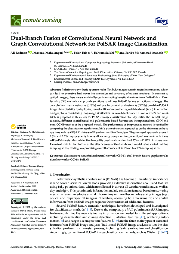 Pdf Dual Branch Fusion Of Convolutional Neural Network And Graph Convolutional Network For