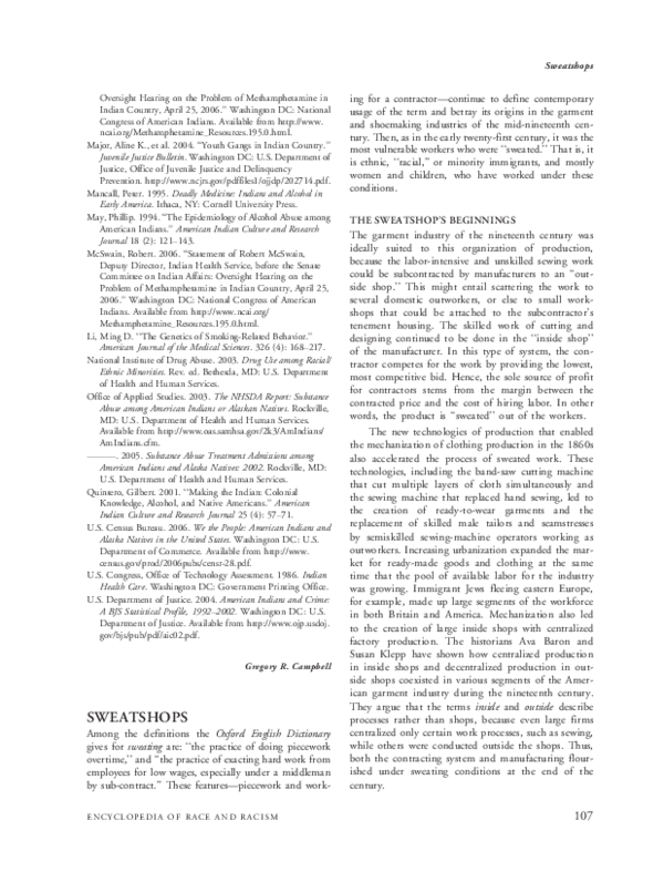 (PDF) 'Sweatshops'