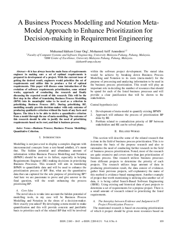 (PDF) A Business Process Modelling and Notation Meta-Model Approach to Enhance Prioritization ...