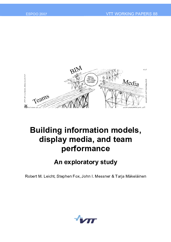 (PDF) Building Information Models, Display Media, and Team Performance