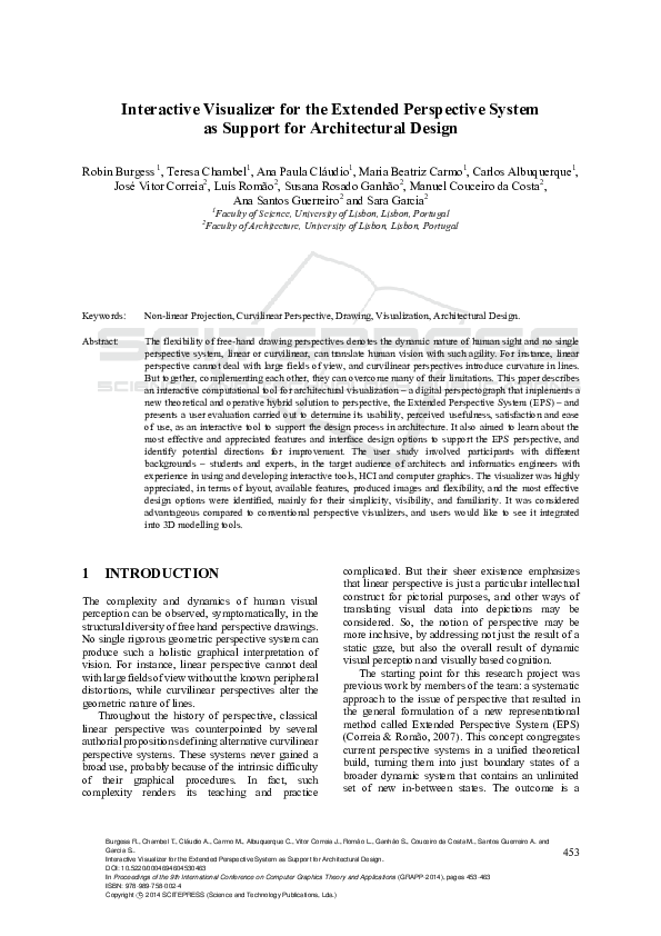 (PDF) Interactive Visualizer for the Extended Perspective System as ...