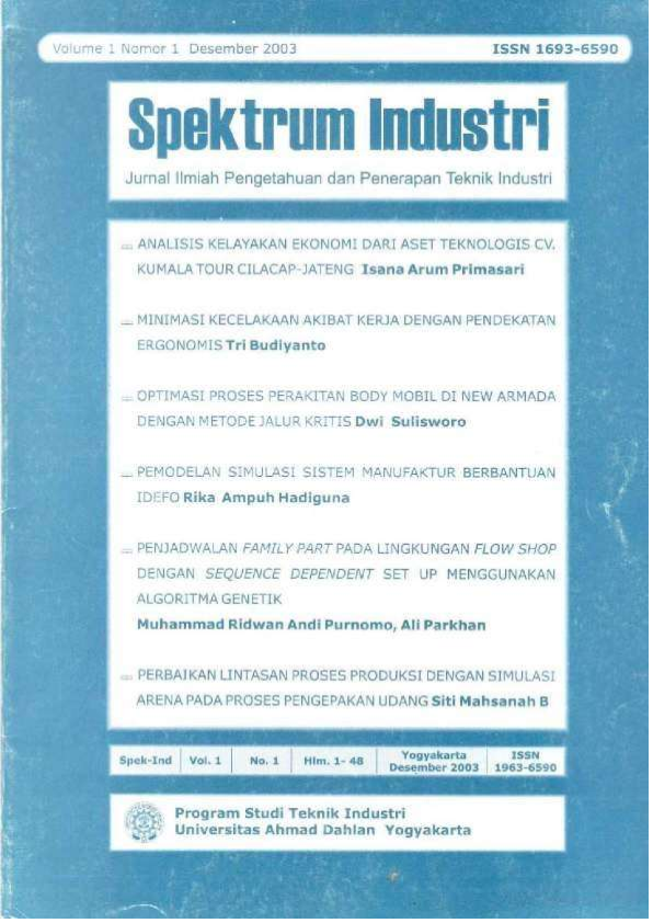 (PDF) PERBAIKAN LINTASAN PROSES PRODUKSI DENGAN SIMULASI ARENA PADA ...