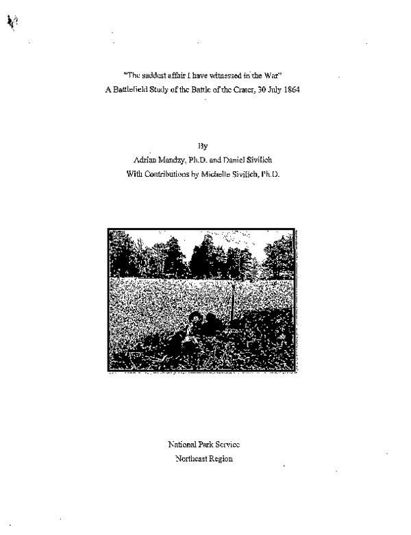 (PDF) The saddest affair I have witnessed in the War": A Battlefield ...