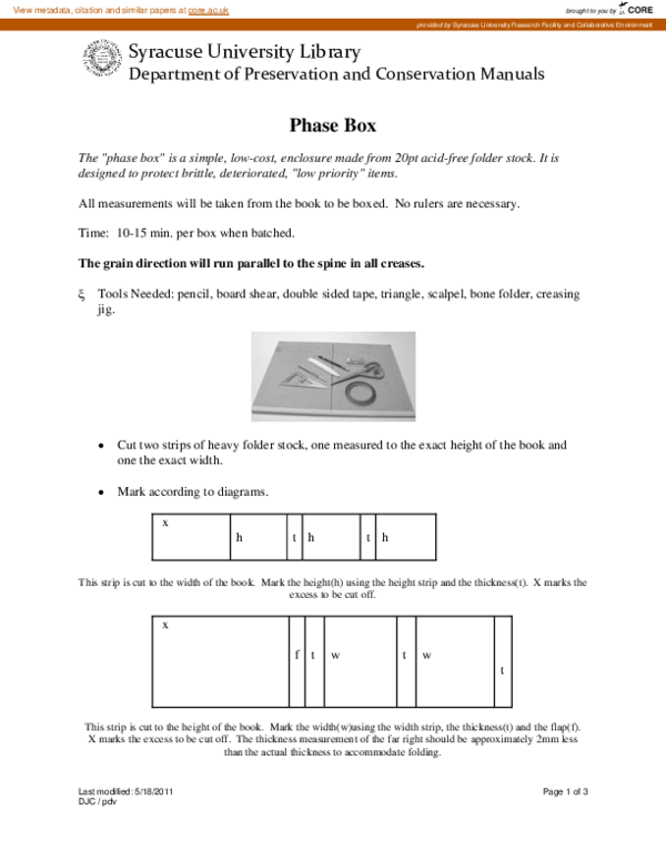 (PDF) Phase Box