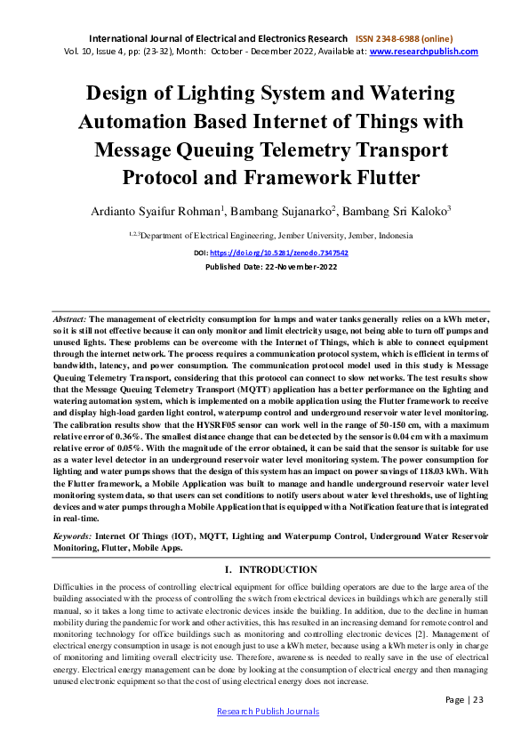 (PDF) Design of Lighting System and Watering Automation Based Internet ...