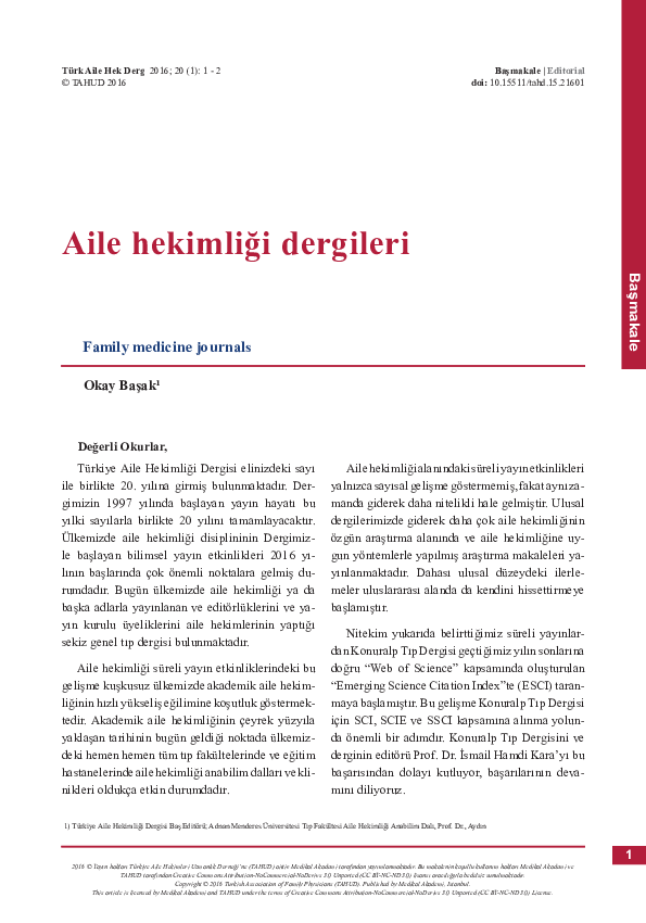 (PDF) Family medicine journals