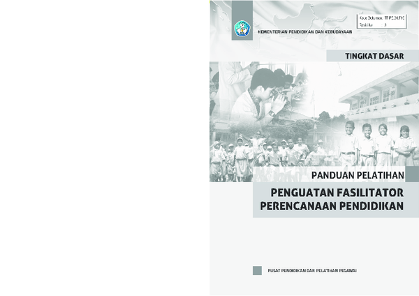 (PDF) Panduan pelatihan penguatan fasilitator perencanaan pendidikan ...