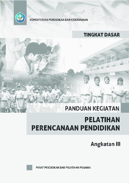 (PDF) Panduan kegiatan pelatihan perencanaan pendidikan angkatan VIII ...