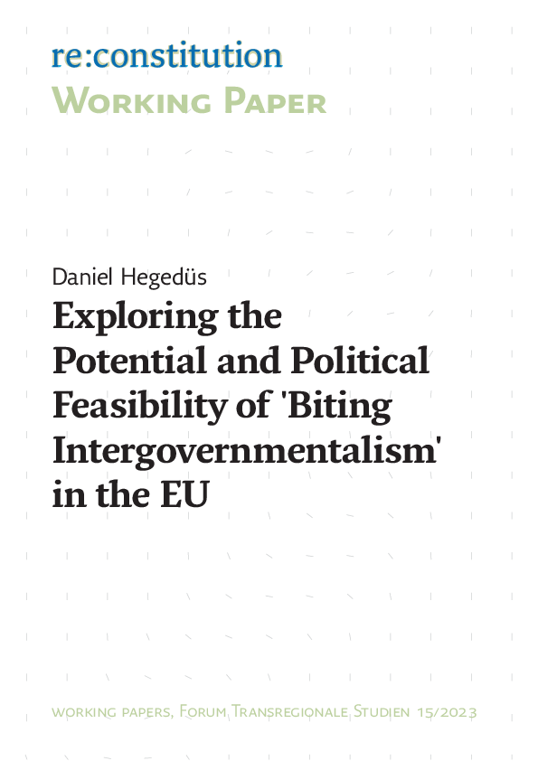 (PDF) Exploring the Potential and Political Feasibility of 'Biting ...