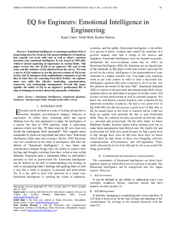 (PDF) EQ for Engineers