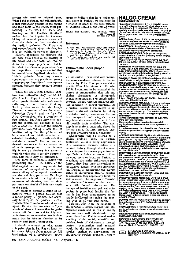 (PDF) Chiropractic needs proper diagnosis | Scott Haldeman - Academia.edu