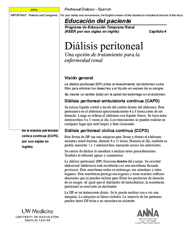 (PDF) Diálisis peritoneal