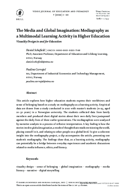 (PDF) The Media and Global Imagination: Mediagraphy as a Multimodal ...