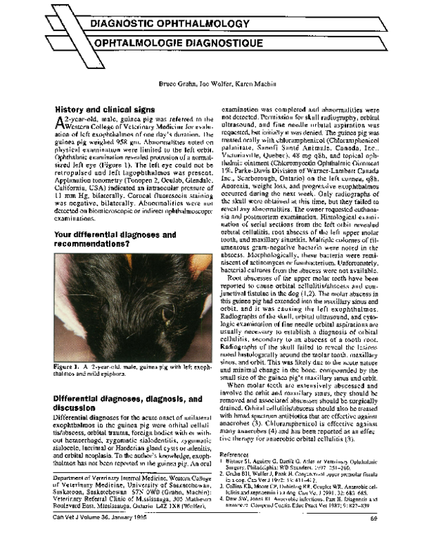 (PDF) Diagnostic ophthalmology. Exophthalmos