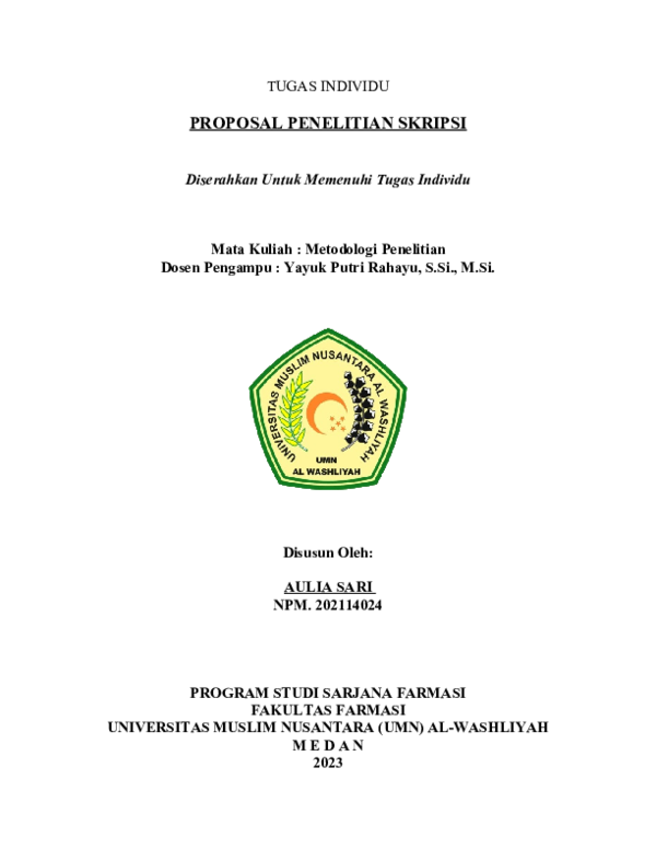 (DOC) TUGAS INDIVIDU PROPOSAl YANG BENAR (1)