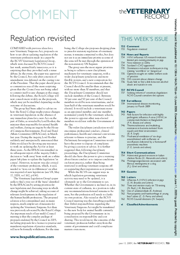 (PDF) Regulation revisited