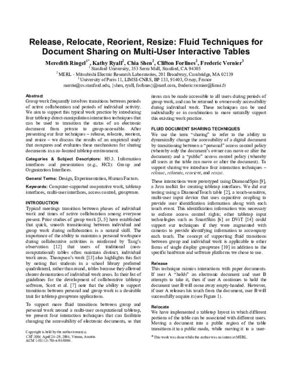 (PDF) Release, relocate, reorient, resize