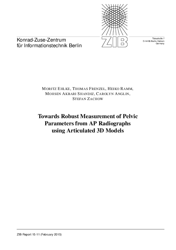 (PDF) Towards Robust Measurement of Pelvic Parameters from AP ...