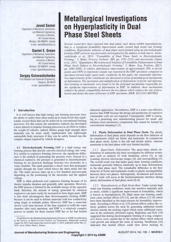 (PDF) Metallurgical Investigations on Hyperplasticity in Dual Phase ...