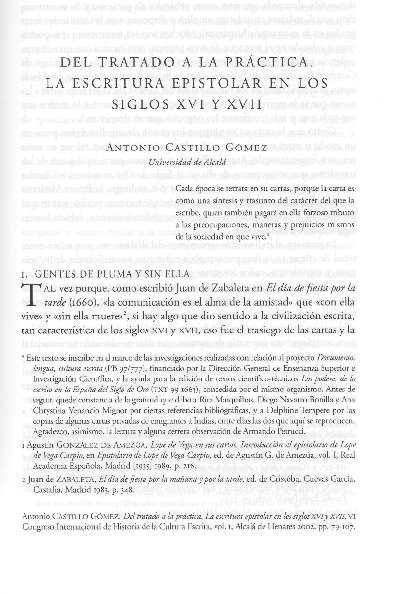 (PDF) Del tratado a la práctica. La escritura epistolar en los siglos ...