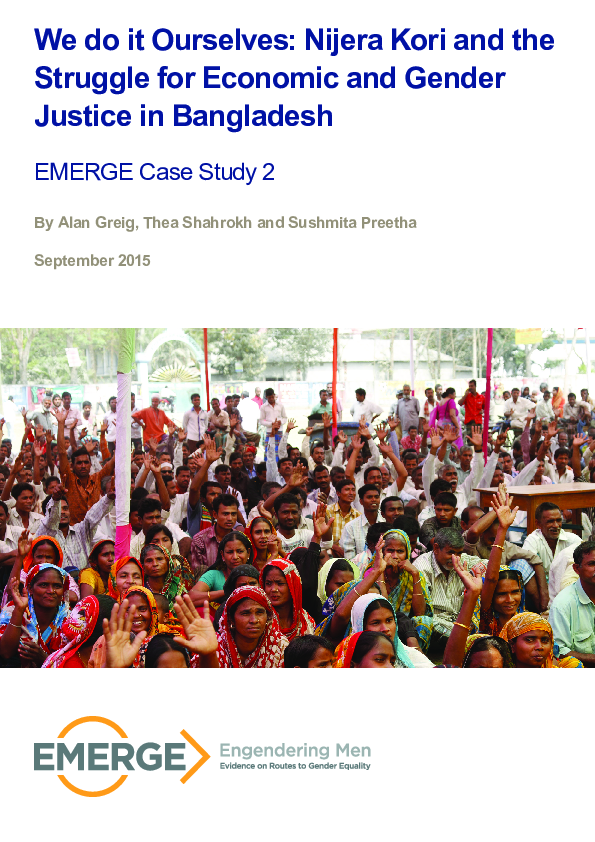 (PDF) We do it Ourselves: Nijera Kori and the Struggle for Economic and ...