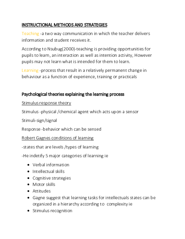 (PDF) CIT 210 instructional methods and strategies
