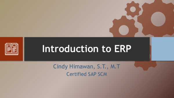 (PDF) Introduction to ERP