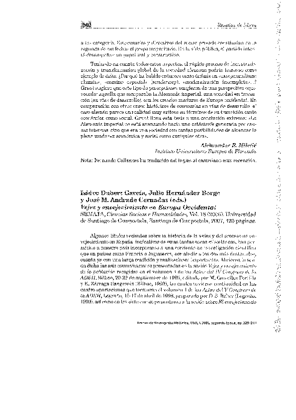 (PDF) Reseña del libro de Isidro Dubert García, Julio Hernández Borge y ...