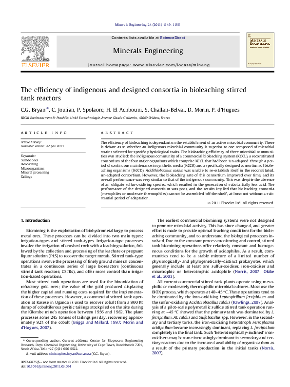 (PDF) The efficiency of indigenous and designed consortia in ...