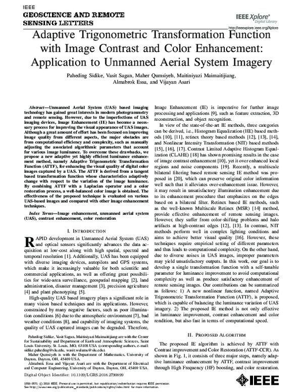 (PDF) Adaptive Trigonometric Transformation Function With Image Contrast and Color Enhancement ...