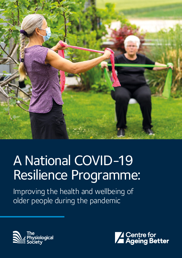 (PDF) A National Covid-19 Resilience Programme: Improving the health and wellbeing of older ...