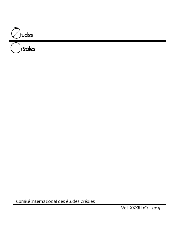 (PDF) L’Akademi Kreyòl Ayisyen et la standardisation du créole haïtien