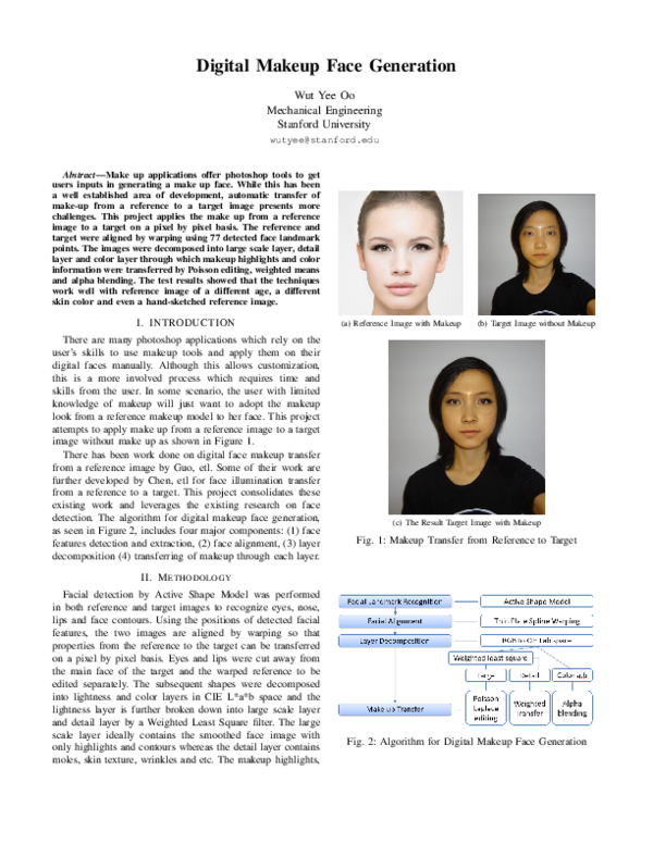(PDF) Digital Makeup Face Generation