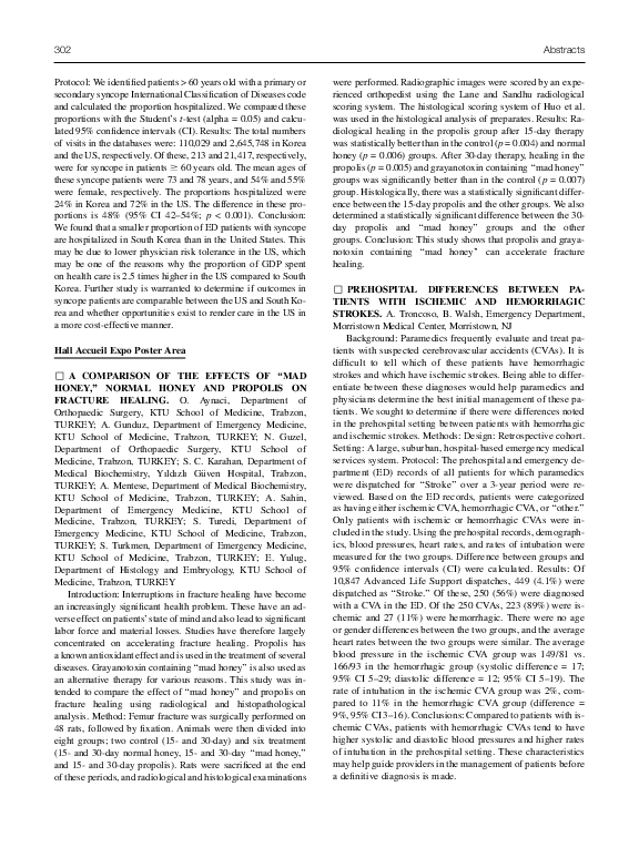 (PDF) A Comparison of the Effects of “Mad Honey,” Normal Honey and ...