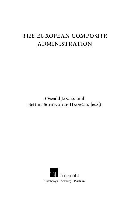 (PDF) The European composite administration