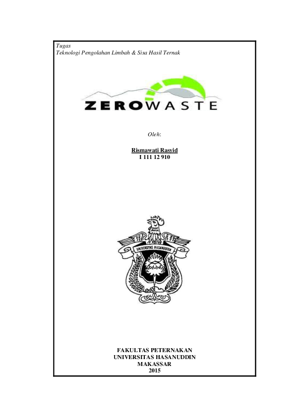 (PDF) Zero Waste