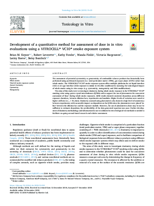 (PDF) Development of a quantitative method for assessing epidermal regeneration