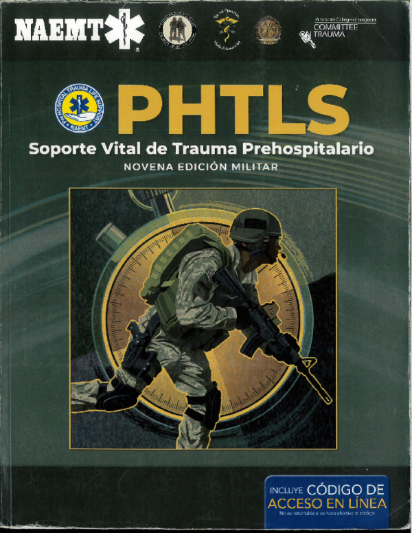 (PDF) PHTLS SOPORTE VITAL TRAUMA PREHOSPITALARIO