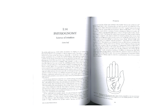(PDF) Physiognomy: Science of Intuition