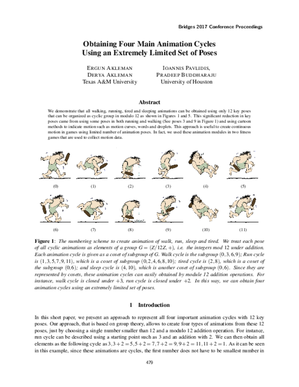 (PDF) Obtaining Four Main Animation Cycles Using an Extremely Limited ...